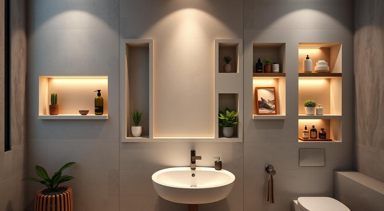 Nichos de Banheiro: Maximize Espaço e Estilo