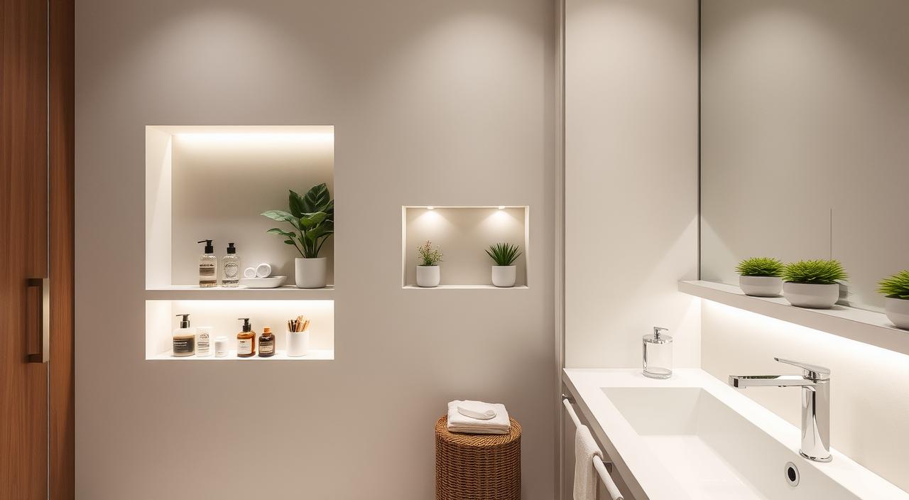 Nichos de Banheiro: Maximize Espaço e Estilo