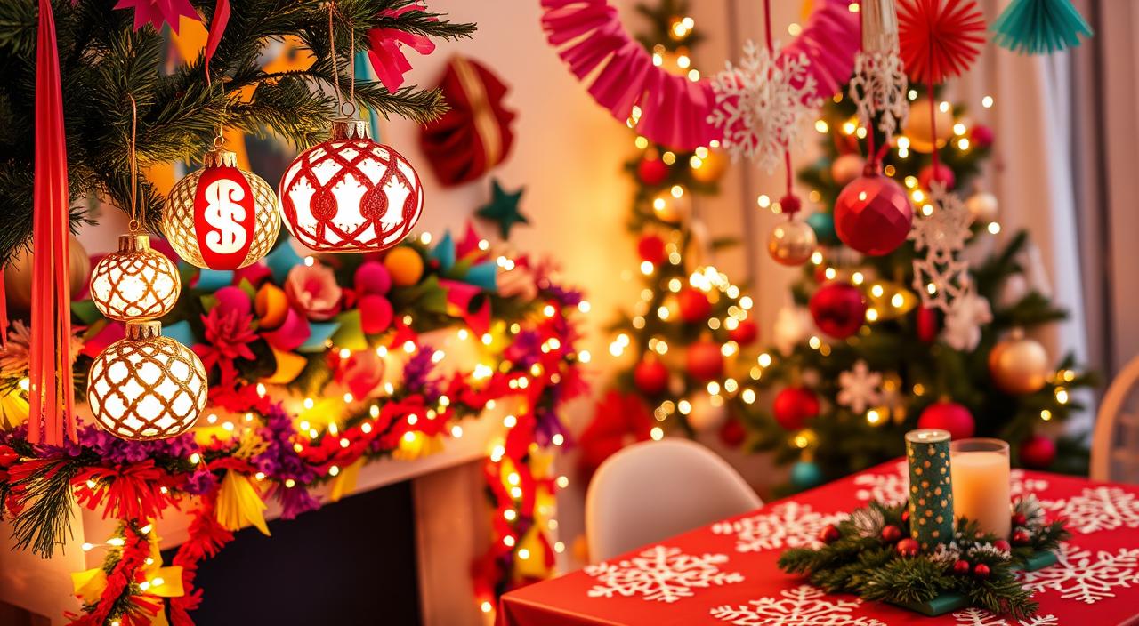 Decoração de Natal com Crepom: Dicas Criativas!