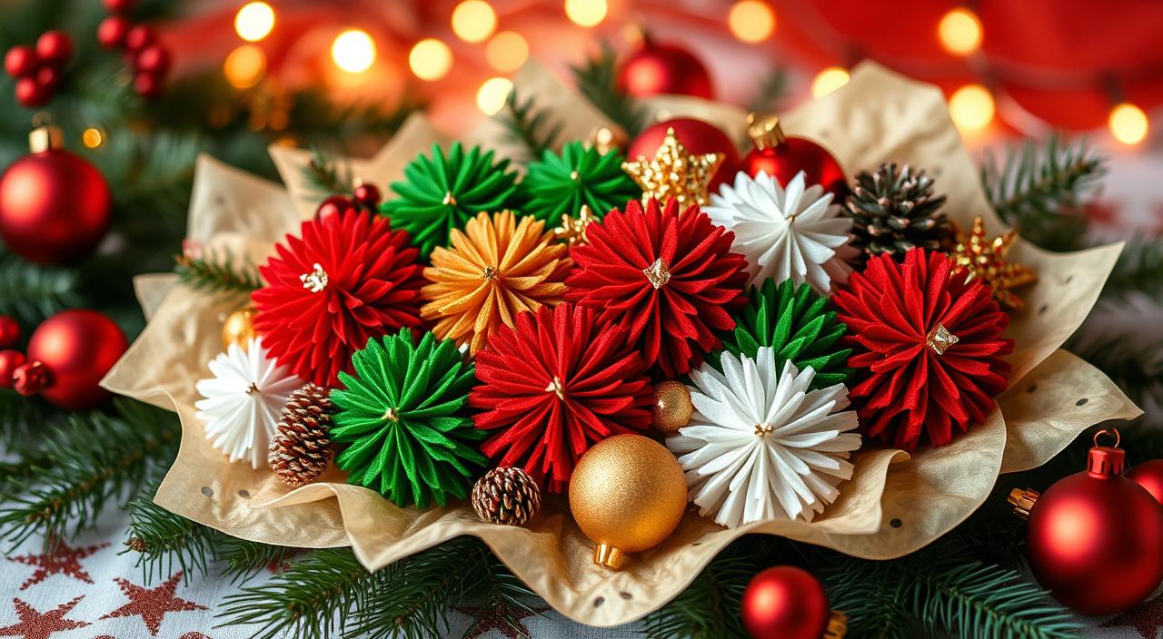 Decoração de Natal com Crepom: Dicas Criativas!