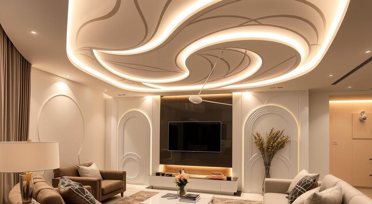 Gesso com Led no Teto: Estilo e Modernidade