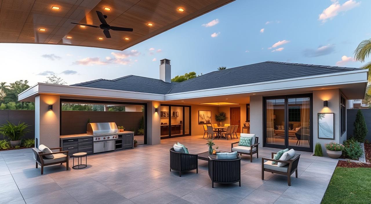 20 Ideias Incríveis de Garagem com Churrasqueira