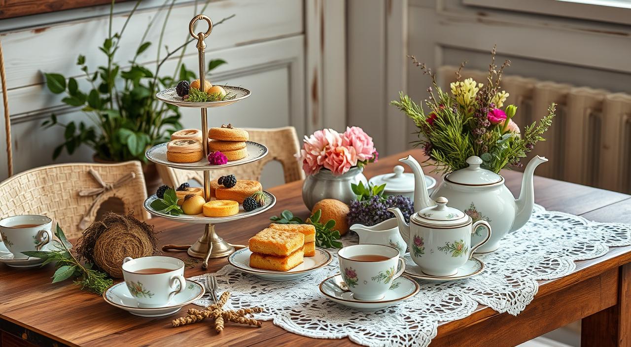 Dicas de Como Arrumar Mesa de Café da Tarde