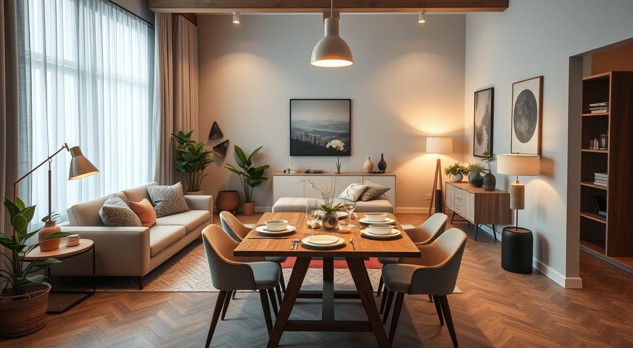 Sala de Jantar Integrada com Sala de Estar: Dicas e Fotos Lindas