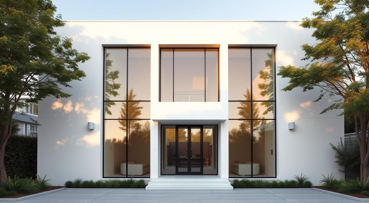 Frente de Casas com Blindex: Elegância e Segurança