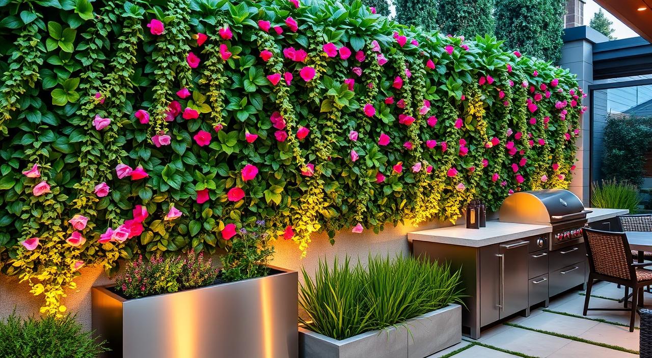 Jardim Vertical Área Gourmet: O Segredo Para Um Ambiente Vivo