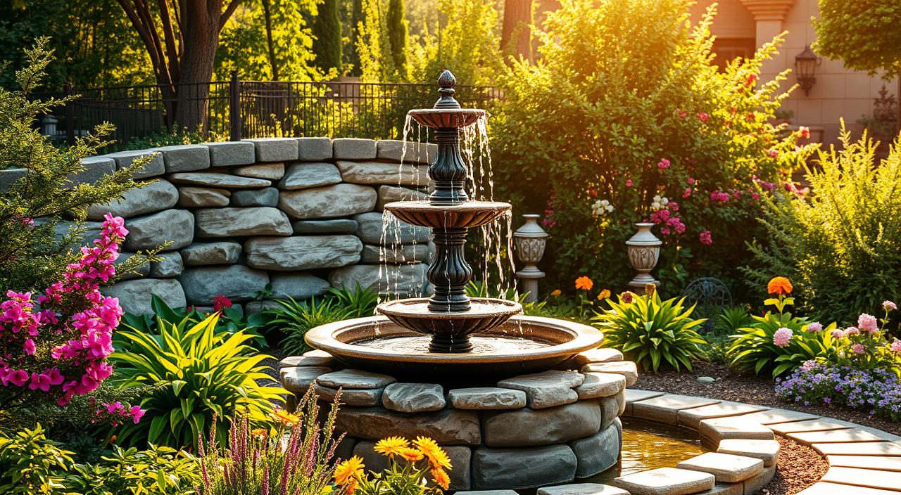 Fonte Decorativa para Jardim - Estilos e Preços