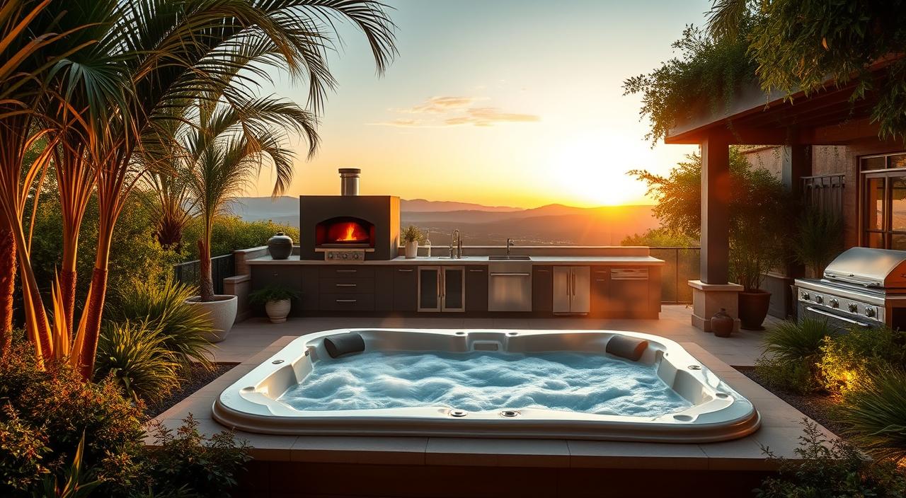 Área Gourmet com Jacuzzi: Do Churrasco ao Relax em Casa