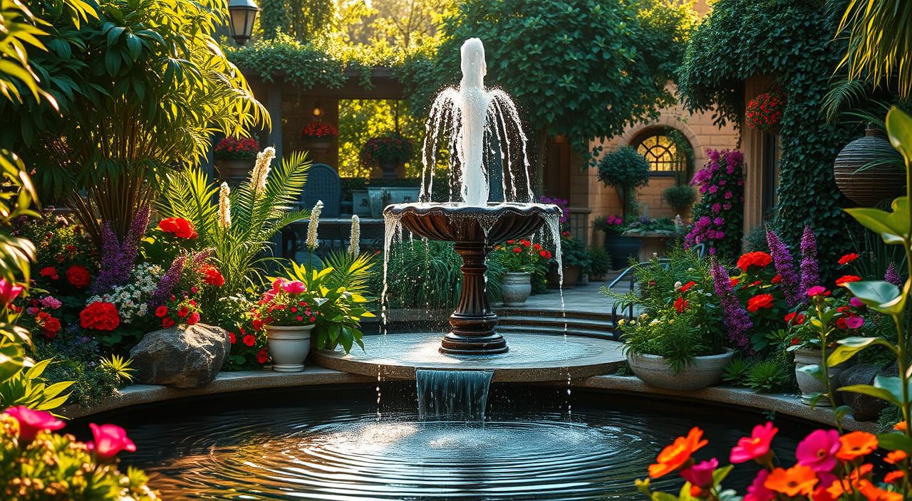 Fonte Decorativa para Jardim - Estilos e Preços