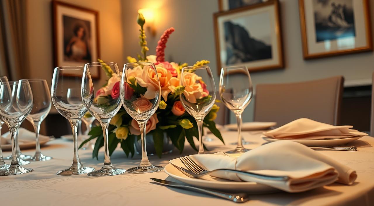 Mesa Posta: Taça de Vinho e Água com Elegância e Praticidade