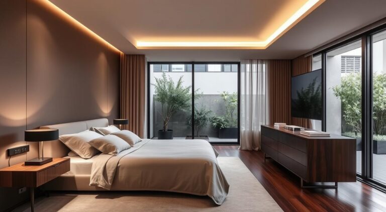 12 Interiores de Quartos Modernos: Sofisticado em Cada Detalhe
