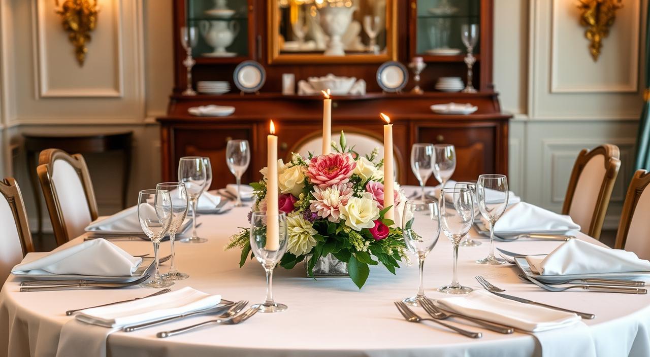 Aprenda a Montar a Mesa Posta Formal e Informal Sem Complicação