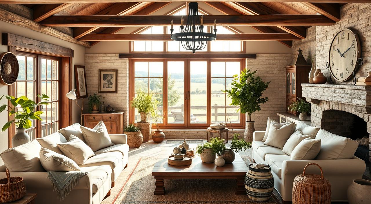 Estilo Farmhouse: Decoração Rústica e Moderna