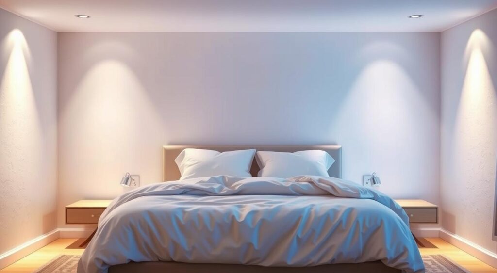 Quarto com LED: Como Escolher a Iluminação Certa para Você